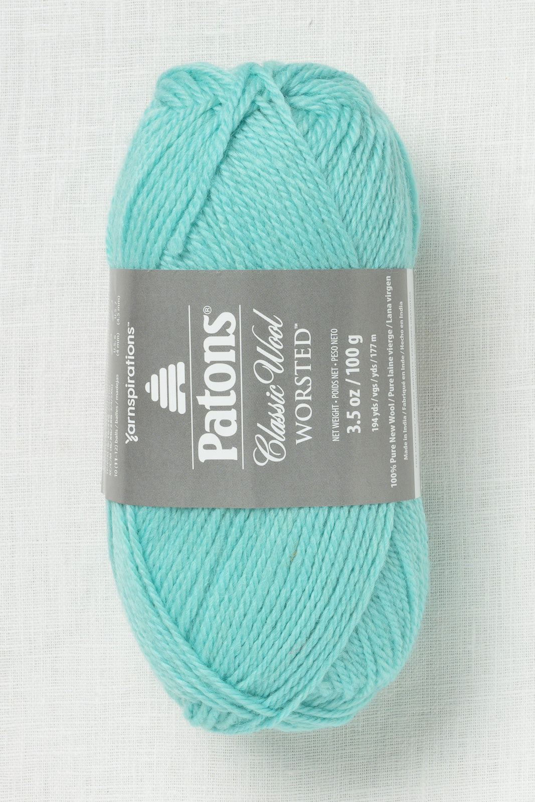 Patons Classic Wool Worsted Duck Egg Blue – Winterspun