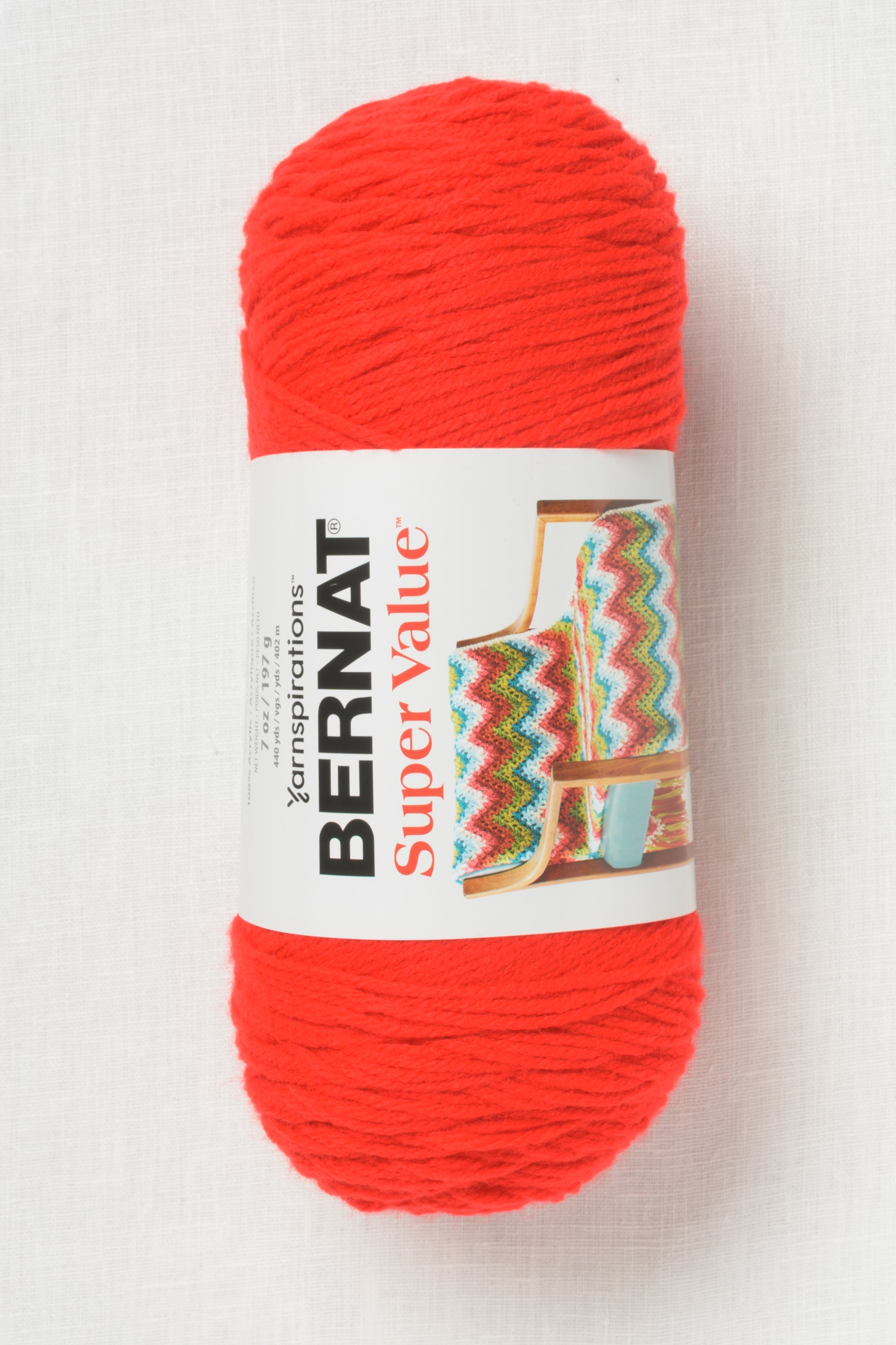 Bernat Super Value True Red – Winterspun