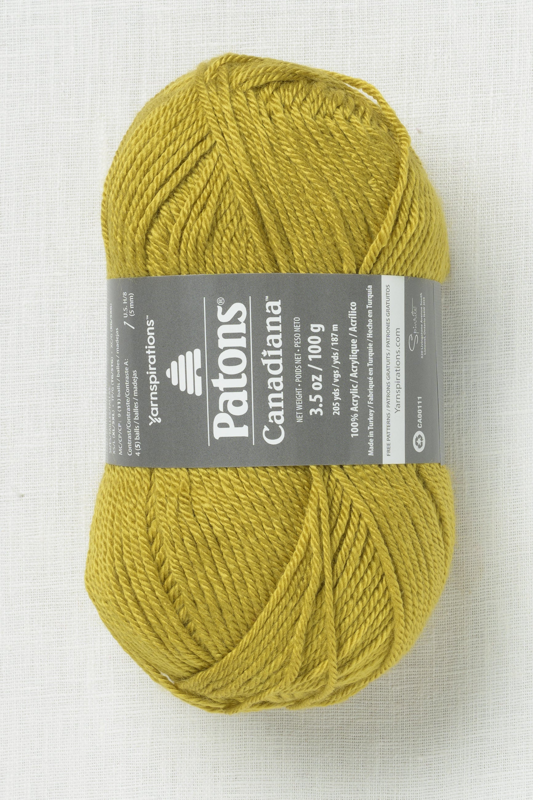 Patons Canadiana Spring Green – Winterspun