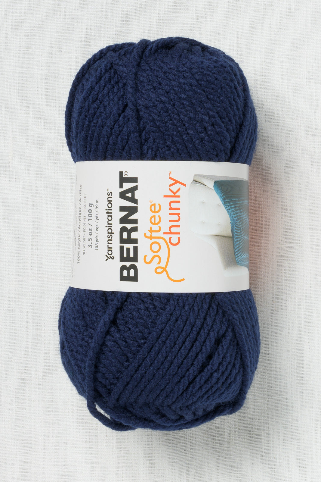 Bernat Softee Chunky 100g Navy Night – Winterspun