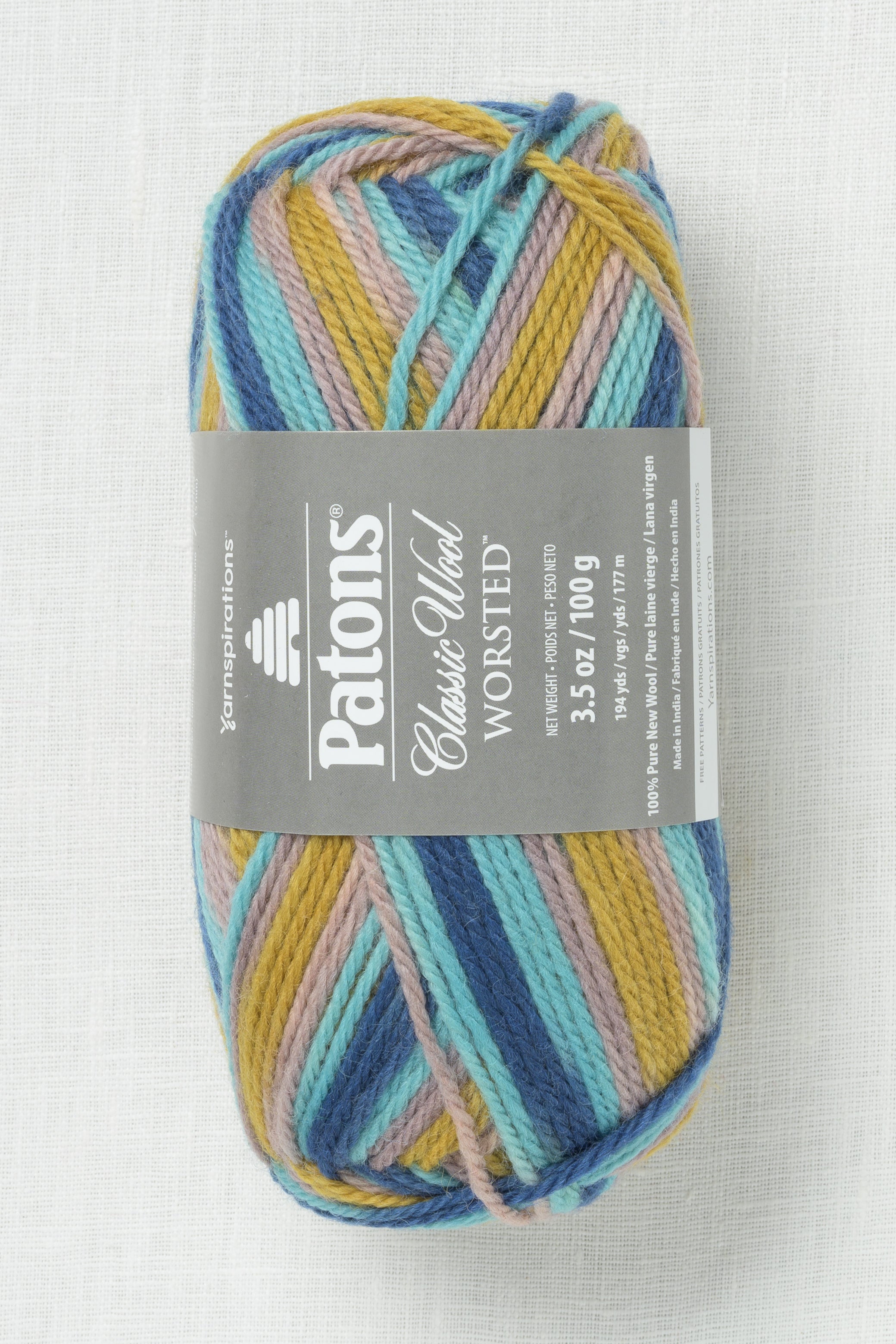Patons Classic Wool Worsted Honey Teal – Winterspun