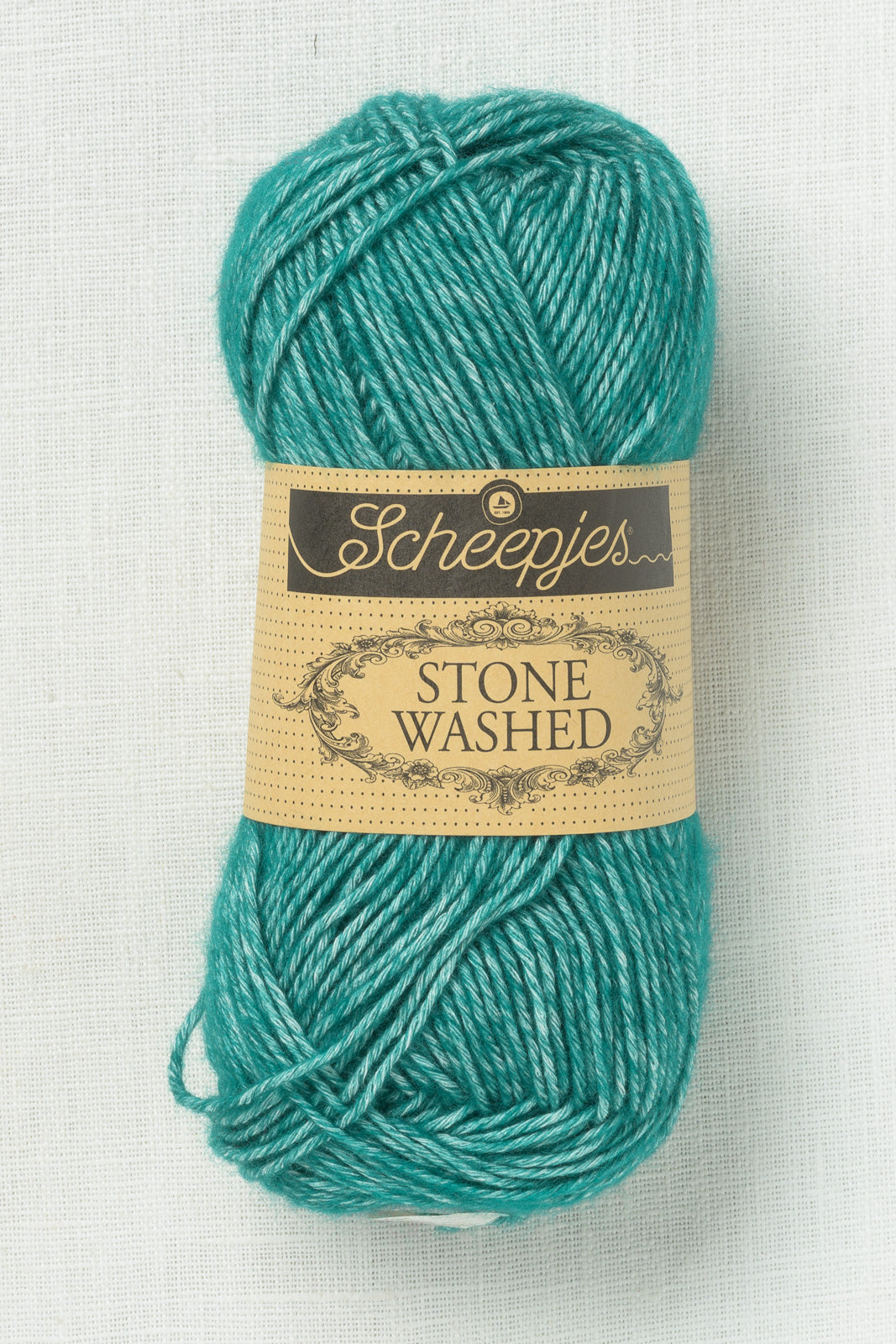 Scheepjes Stone Washed 849 Bright Actinolite – Winterspun