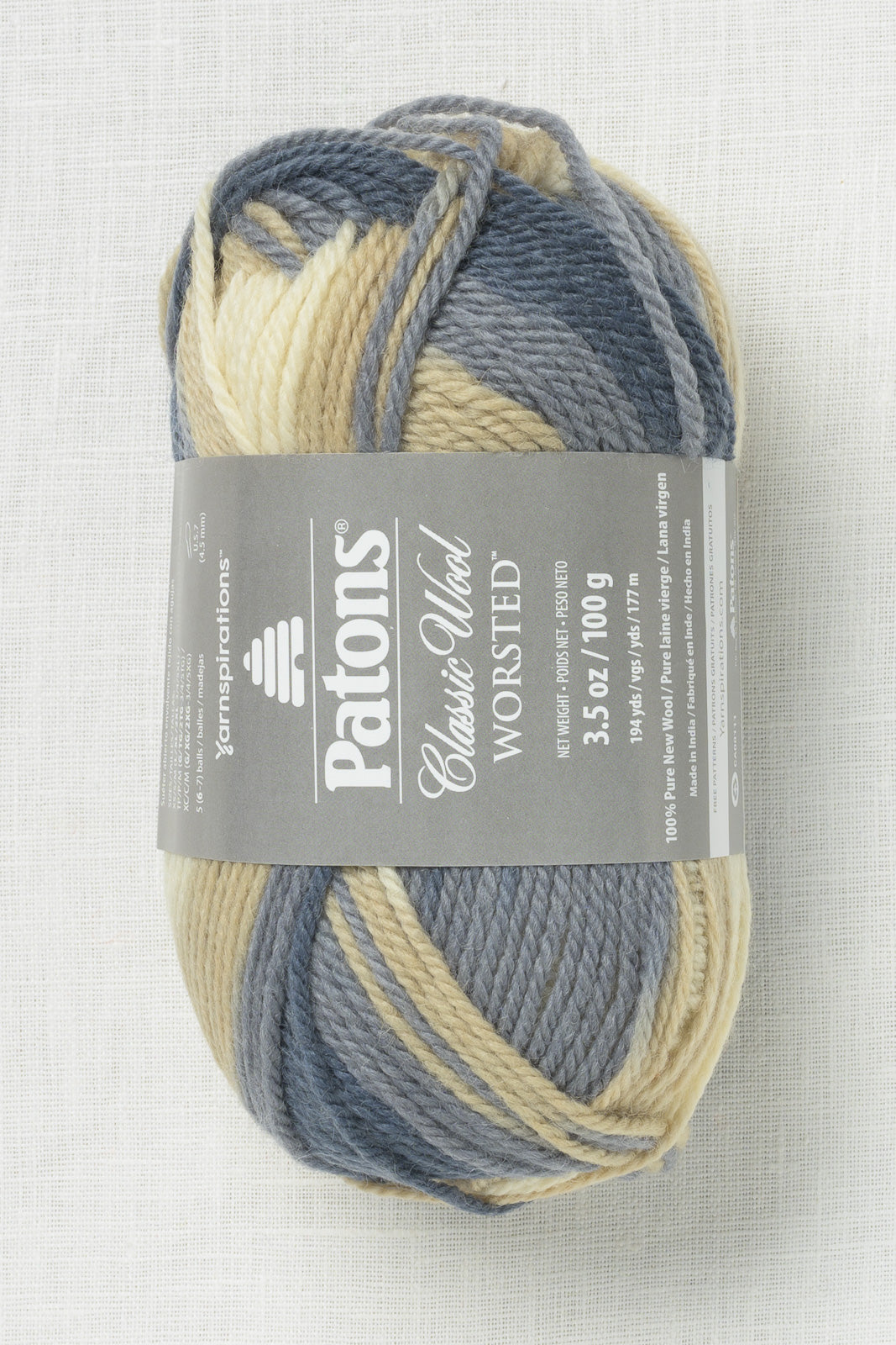 Patons Classic Wool Worsted Ink Blot – Winterspun